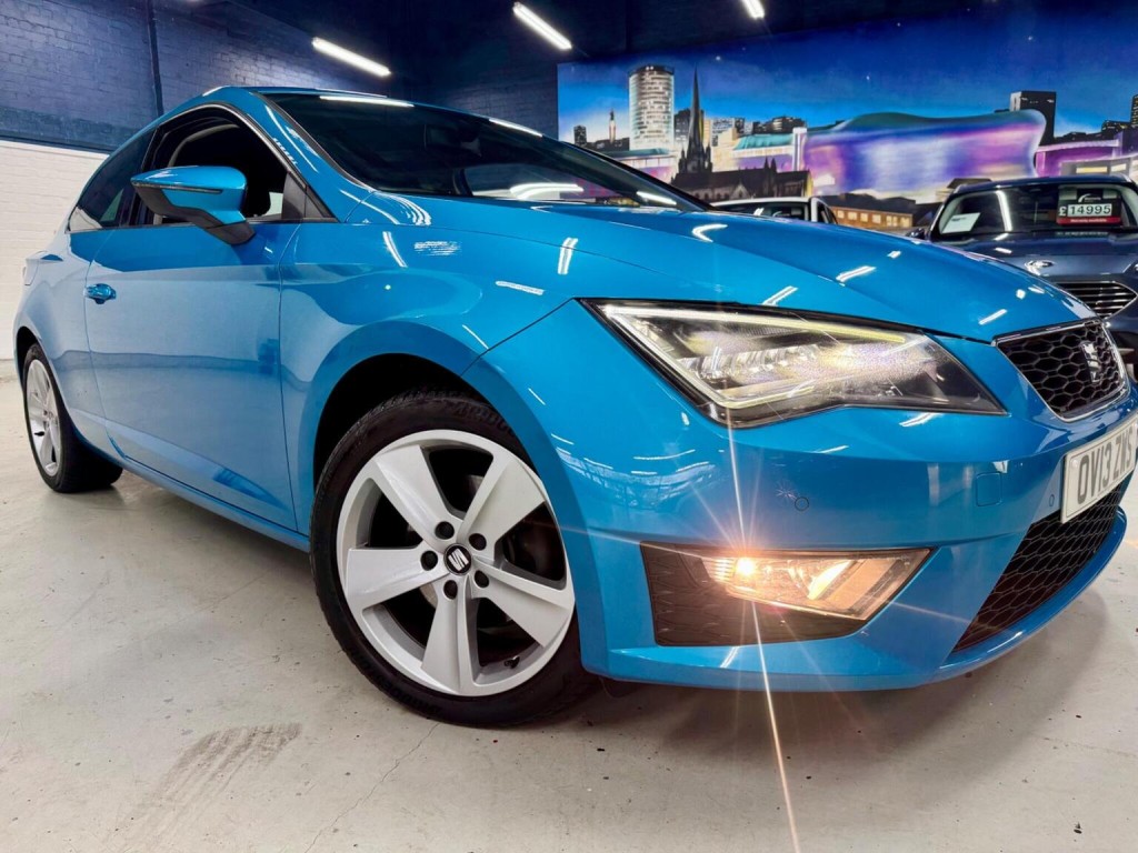 SOLD - Used SEAT LEON 2013 Blue in Birmingham, West Midlands | Ian ...